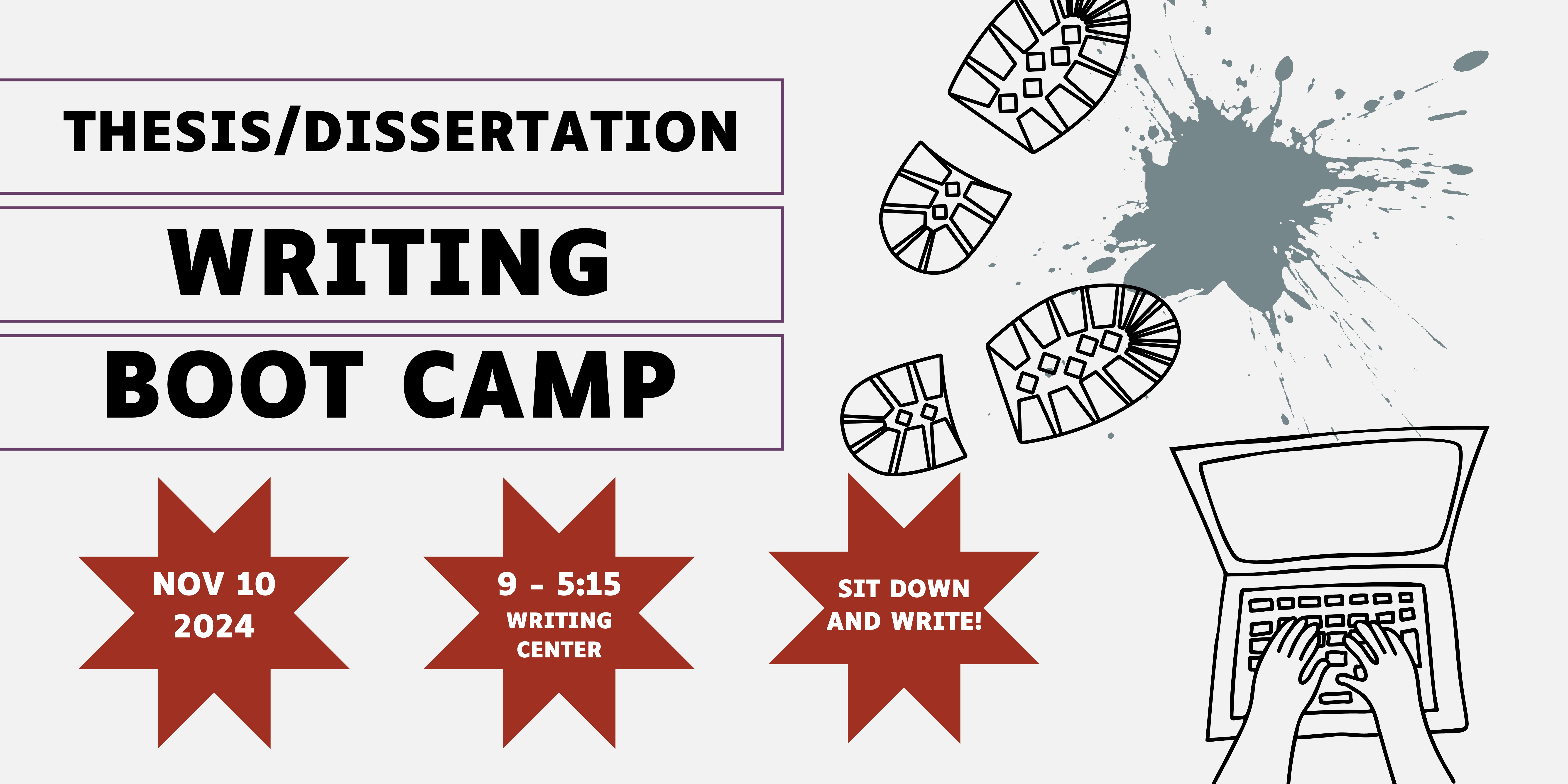 Thesis/Dissertation Writing Boot Camp | AUS